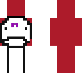 Sad dream with cancer badge | Minecraft Skin