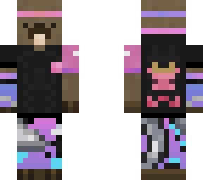 techno beaver | Minecraft Skin