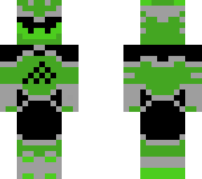 green power ranger | Minecraft Skins