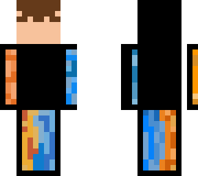 water fire | Minecraft Skin