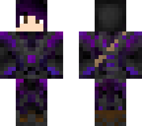 Abbigail the EnderKnight Queen (no helmet) | Minecraft Skin