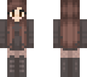 Black dress | Minecraft Skin