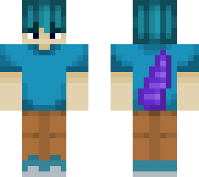 blue axolotl | Minecraft Skins