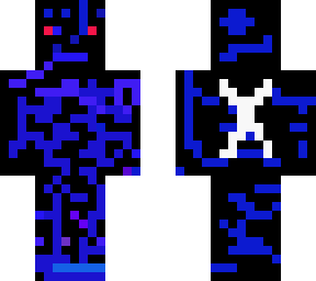 Blue Goo Monster | Minecraft Skin