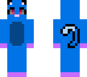Minecraft Blue Kitty Cat