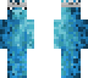 Blue technoblade | Minecraft Skin