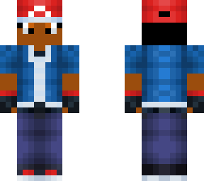 Ash Ketchum Minecraft Skins