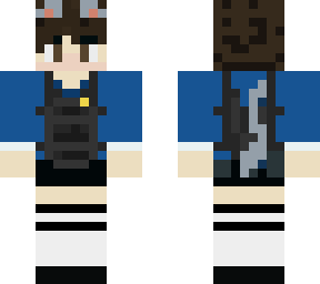 catboy police | Minecraft Skin