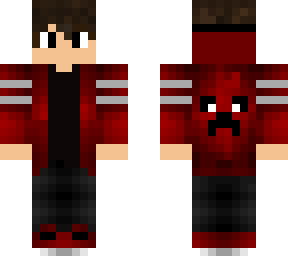 cool red boy | Minecraft Skin