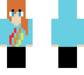 GIRL BLUE PRESTONMERCH | Minecraft Skin