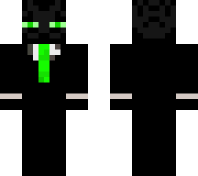 Green Fancy Enderman | Minecraft Skin