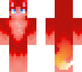 Halfstack Nekomata Antares | Minecraft Skin