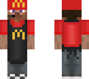 mcdonalds steve | Minecraft Skins