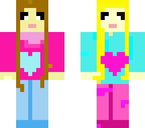 najlepsze bff | Minecraft Skin