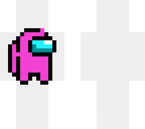 Pink among us skin | Minecraft Skin