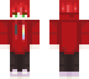 purple ribbon for technoblade | Minecraft Skins