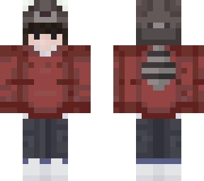 Raccoon Hat Man Minecraft Skins