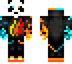 rainbow panda | Minecraft Skins