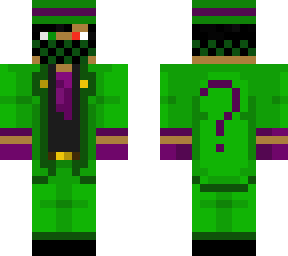 riddler Venom | Minecraft Skin