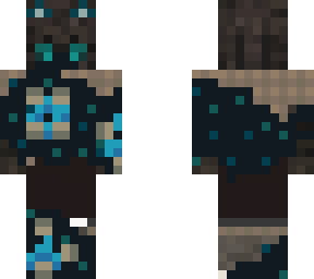 sculk girl | Minecraft Skins