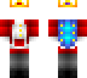 Skin base for king Technoblade | Minecraft Skin