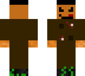 Corrupted pumpkin | Minecraft Skin