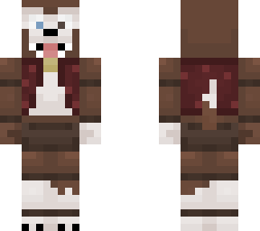 brown dog | Minecraft Skins