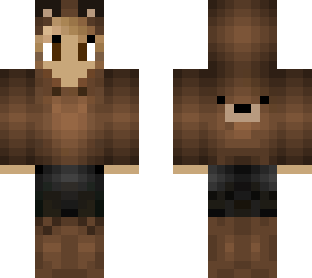 Bear Hoodie Minecraft Skins