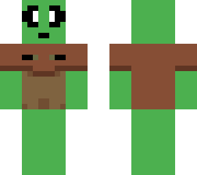 Frog Shirt Alien | Minecraft Skin