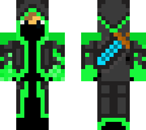 Green assassin | Minecraft Skin