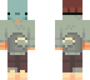 Blue Axolotl Minecraft Skins