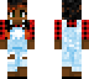overalls girl | Minecraft Skins
