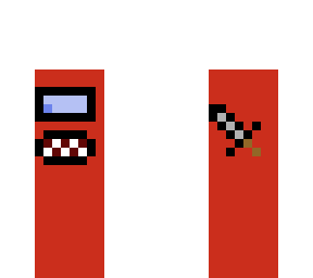 red imposter | Minecraft Skin