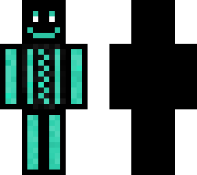Slushie Man Turquoise | Minecraft Skin