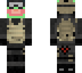 soldier kermit | Minecraft Skin