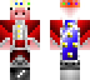 Technoblade - with cape | Minecraft Skin