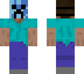 creeper azul | Minecraft Skins