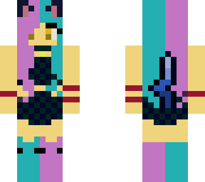 Cute mefwa high schooler | Minecraft Skin