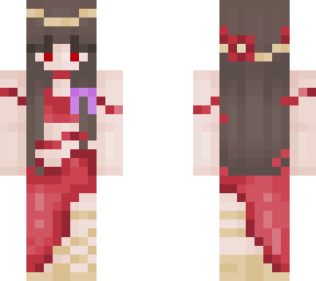 Esmeralda Cancer ribbon | Minecraft Skin