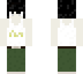 evisu tank top w olive cargos | Minecraft Skin