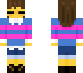 Frisk Minecraft Skins