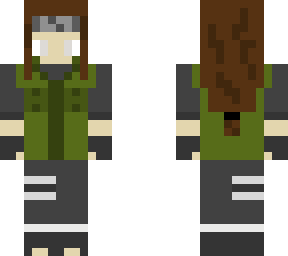 Neji Hyuuga(War Arc) | Minecraft Skin