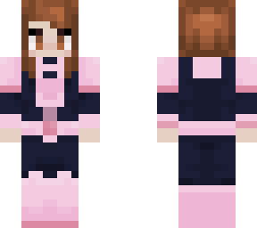 Ochako Uraraka Minecraft Skins