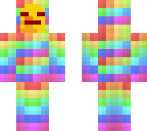 Skittle flame outer layer | Minecraft Skin