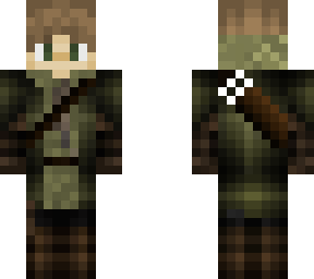 wollip archer | Minecraft Skin