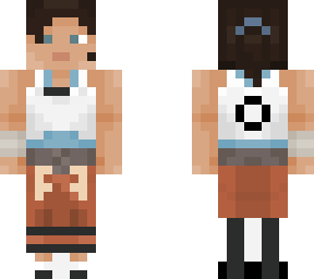 Chell Minecraft Skins