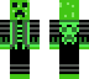 Creeper Gamer Minecraft Skins