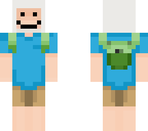 Finn from Adventure Time | Minecraft Skin
