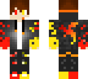 fire guy | Minecraft Skin