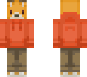 fox with coat | Minecraft Skins